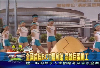 全國首座BOT體育館 高雄巨蛋動工│TVBS新聞網