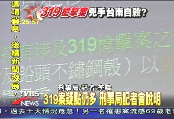 319案疑點仍多 刑事局記者會說明│TVBS新聞網