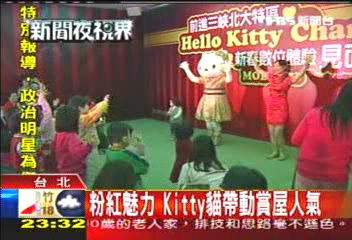 Kitty貓拜年握手會 孩童瘋狂│Hello Kitty│TVBS新聞網