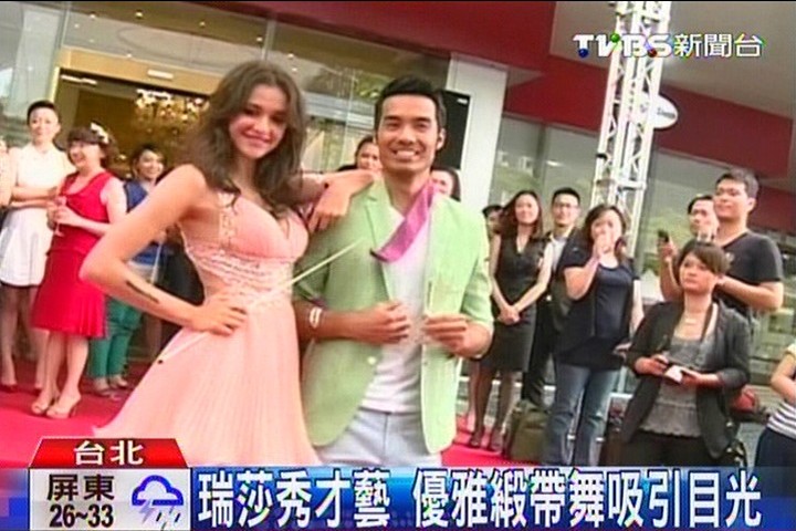 瑞莎秀才藝 優雅緞帶舞吸引目光│TVBS新聞網