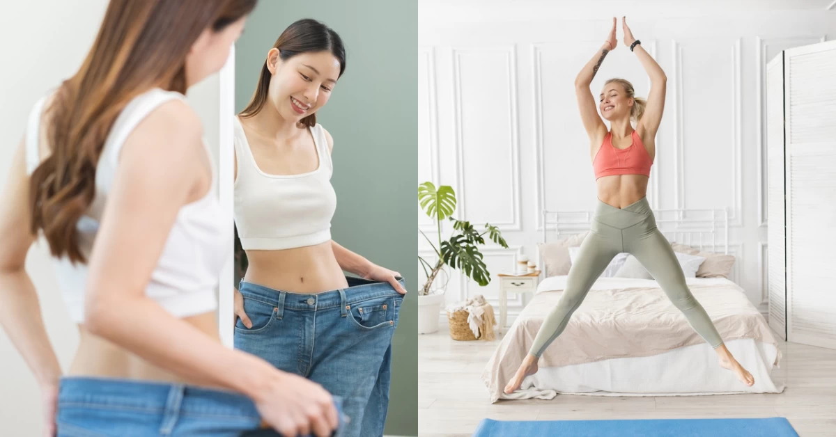 在家運動練心肺！超簡單「開合跳」每天10分鐘一個月輕鬆瘦2~5kg|女人我最大