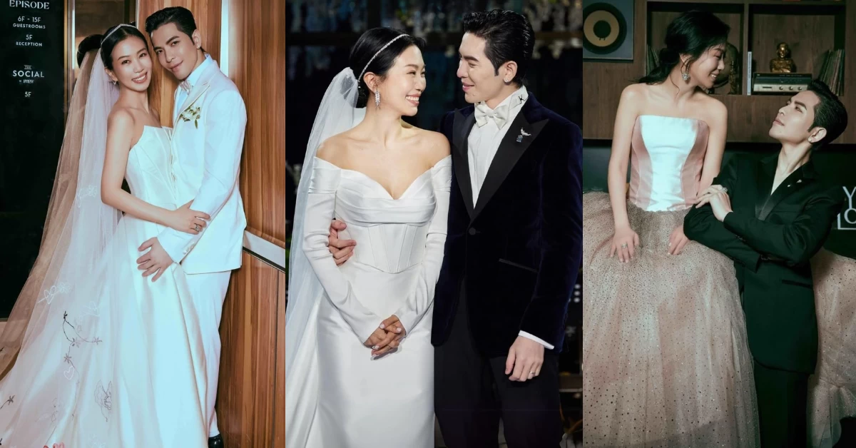 總價破百萬、耗時長達1年！蕭敬騰、Summer林有慧「3套婚禮婚紗＋4套婚紗照」公開！|女人我最大