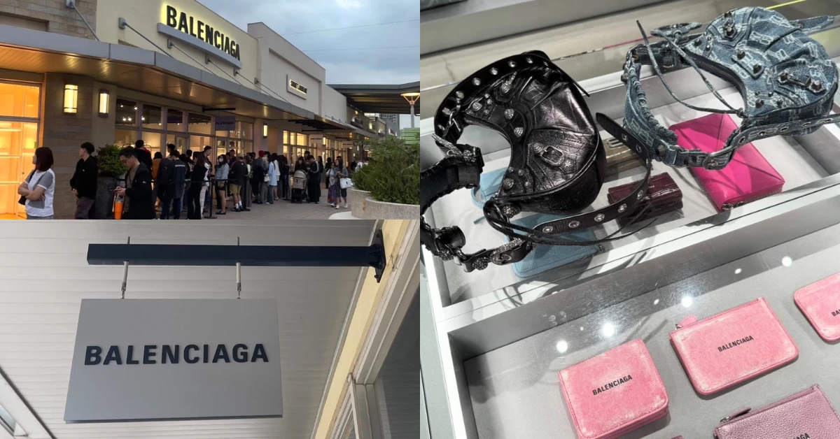 Threads網友全在瘋「華泰名品城巴黎世家」～突爆紅排隊人潮超誇張！櫃姐疑惑：一直都是同個折數|女人我最大