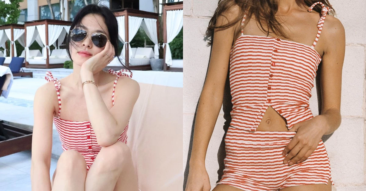 宋慧喬IG曬「泳裝照」115萬人按讚！網搜出「同款泳衣、棒球帽」意外超平價，官網遭瘋搶到斷貨|女人我最大