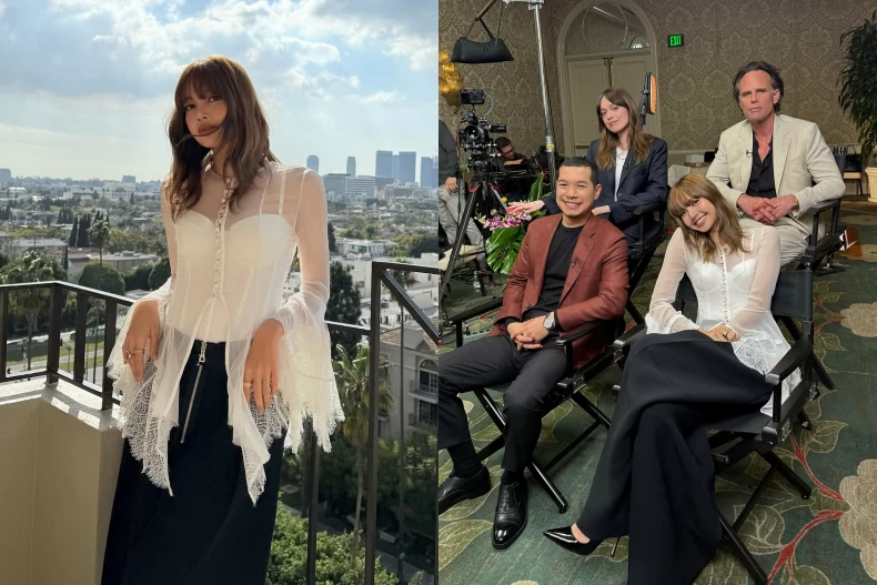 辣成這樣合理嗎！Jennie、LISA不約而同秀透視裝！「透膚上衣＋內衣」性感的剛剛好」|女人我最大