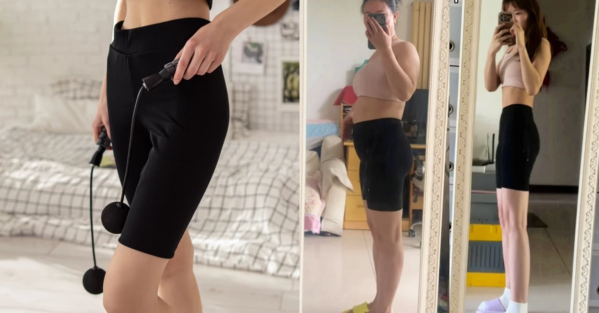 3個月狂瘦18kg！小紅書博主靠「間歇跳繩」從65→47kg，網友跟跳也全都瘦了！|女人我最大