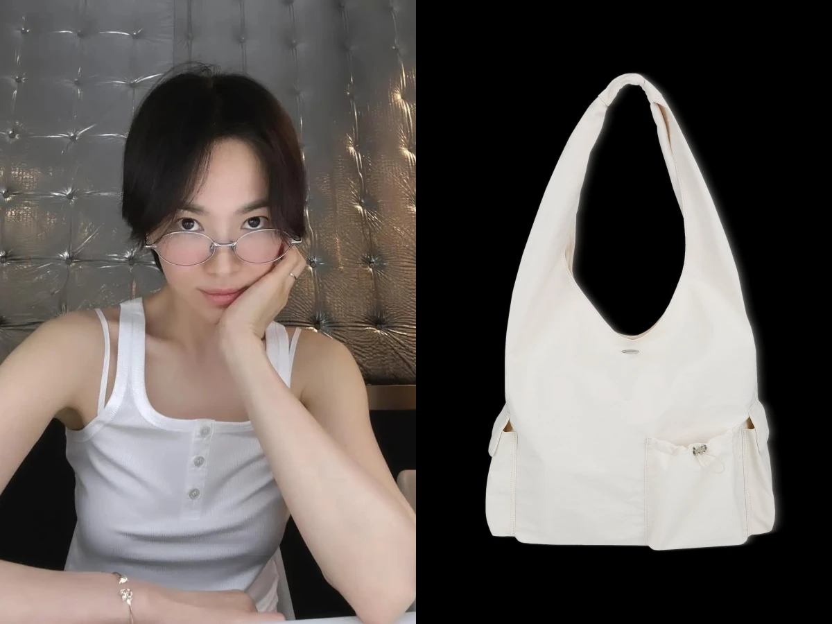 不是emis！宋慧喬「西班牙小眾托特包」網熱議，百元價超好入手！私服更愛多口袋包包！|女人我最大