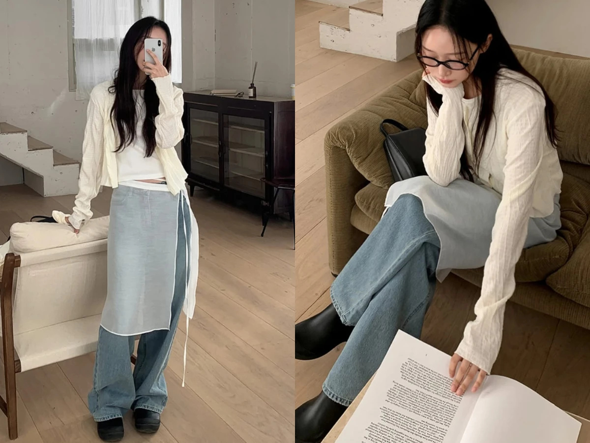 韓系穿搭怎麼穿？必備單品+搭配公式入門，小資女也能駕馭～|女人我最大