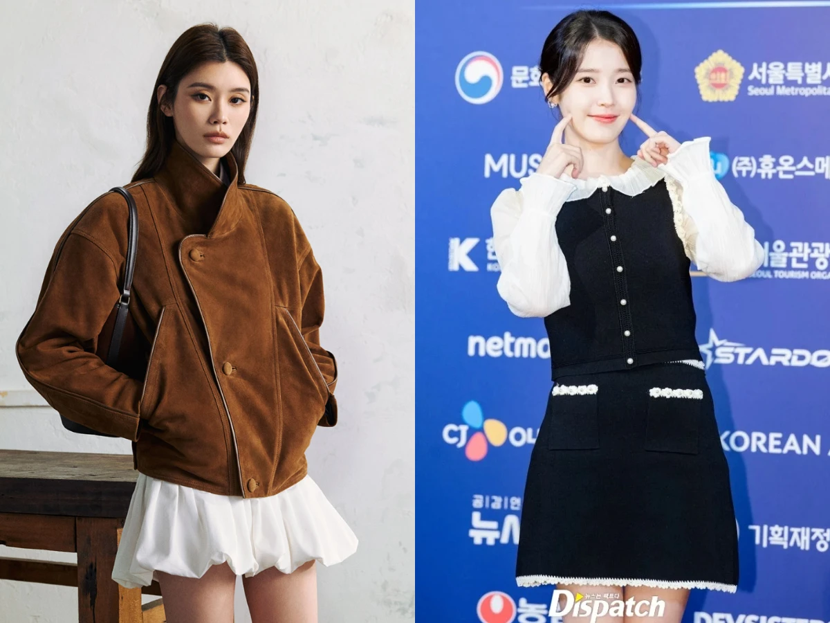 IU 一身「SANDRO穿搭」獲好評！貴婦級ZARA版型連宋芸樺、奚夢瑤也有穿|女人我最大