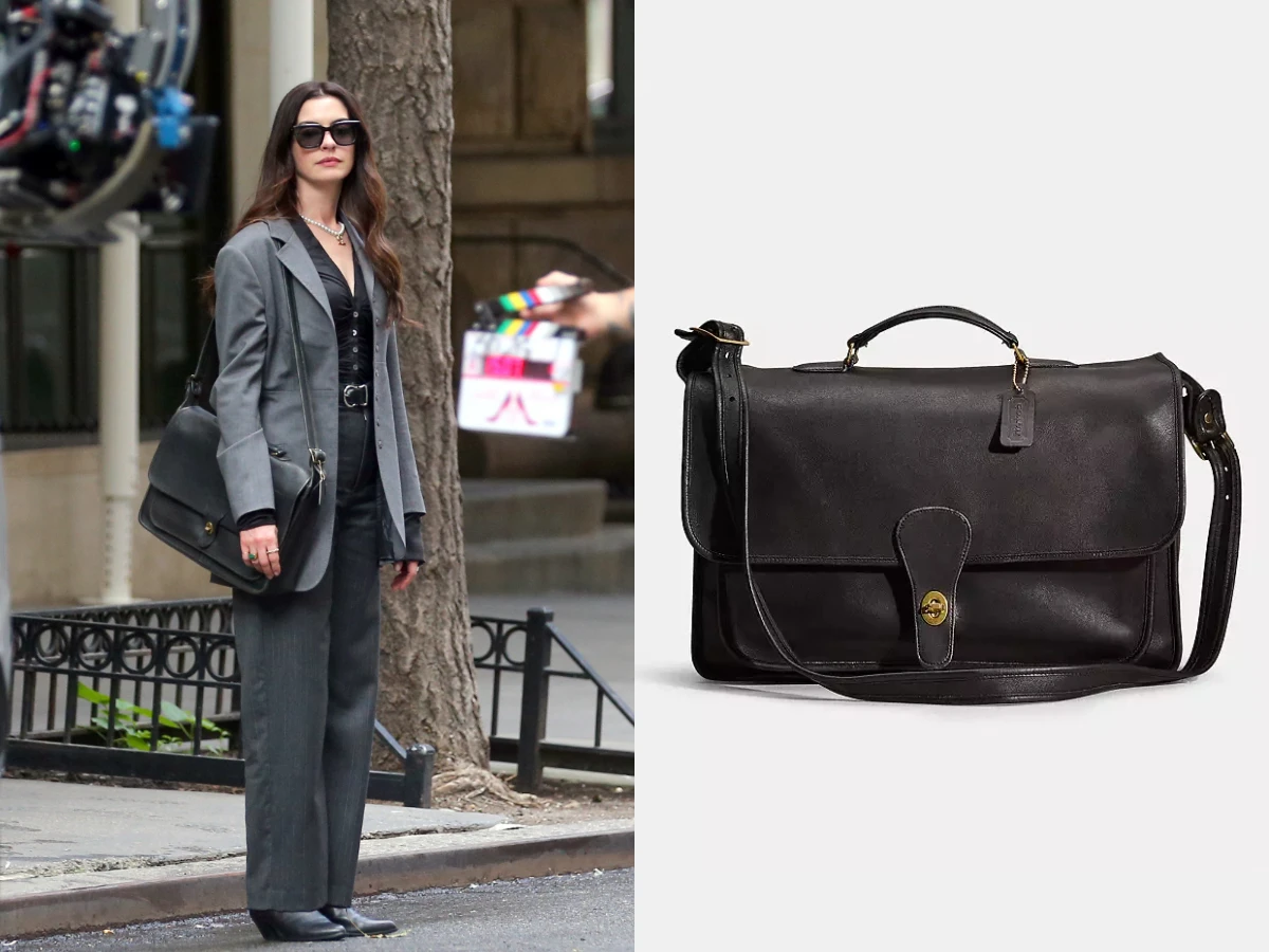 安海瑟薇《穿Prada的惡魔2》狂揹Coach！復古腋下包賣到缺貨，這咖「質感大包」買一個少一個|女人我最大