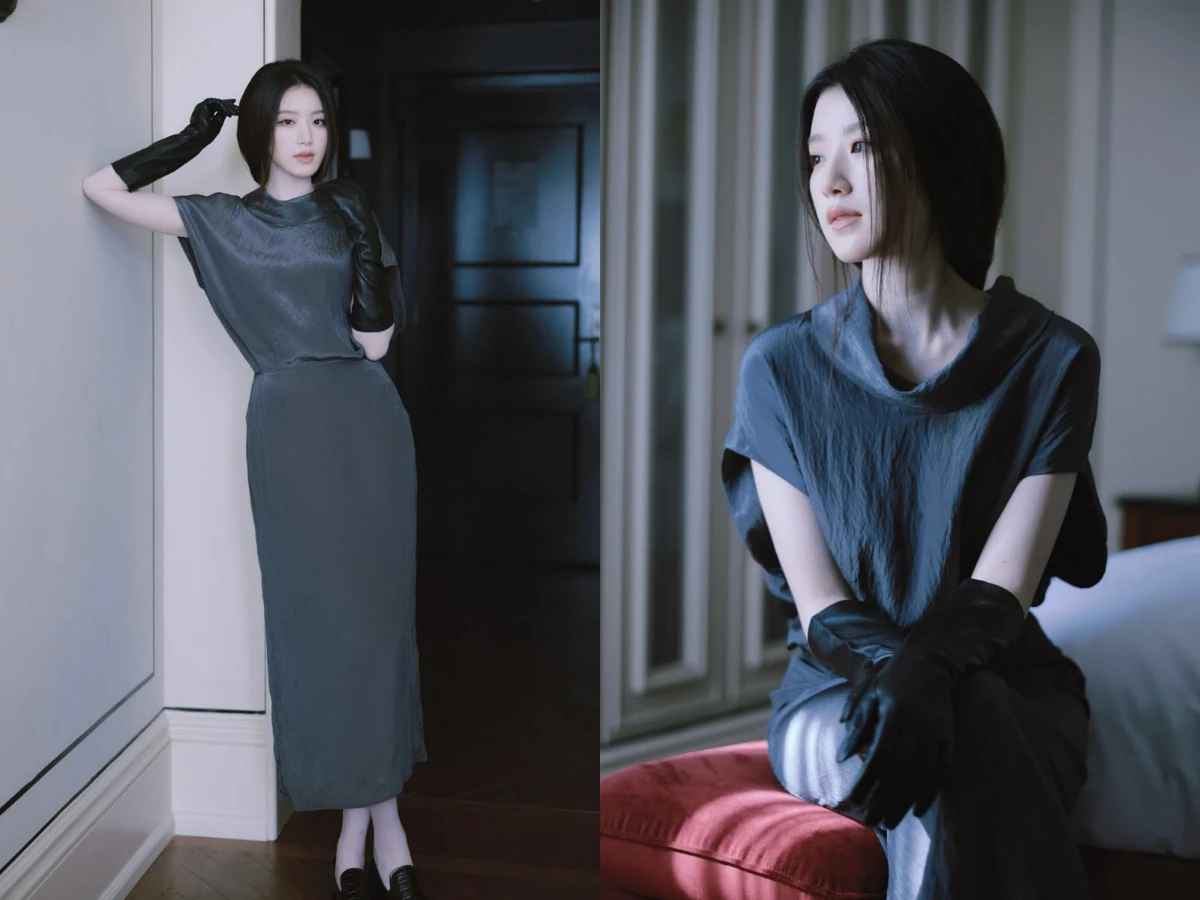 舒華COS看秀照曝光！深夜曬照美暈粉絲，白襯衫穿搭美成一幅畫|女人我最大