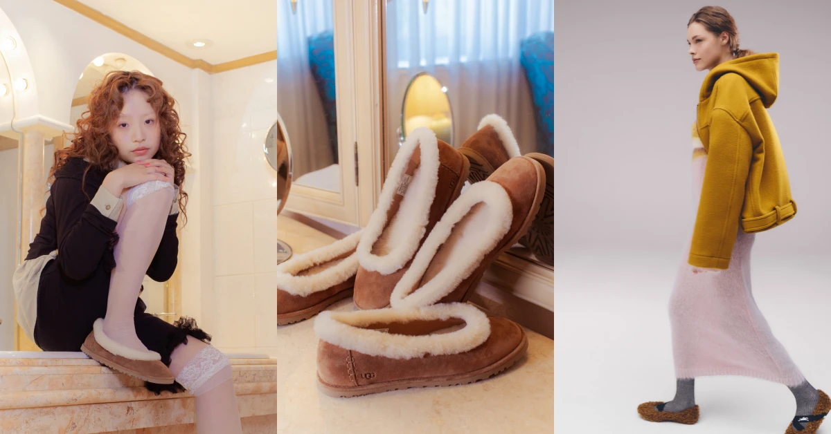 UGG x Ray BEAMS聯名「絨毛芭蕾舞鞋」宣布毛毛鞋的季節來了！價格、開賣時間整理|女人我最大
