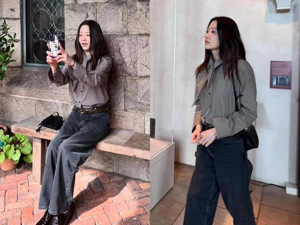 《家母螳螂》高賢廷54歲看起來像30歲！私服「減齡穿搭」整理：襯衫、寬褲、球帽…藏住年紀|女人我最大