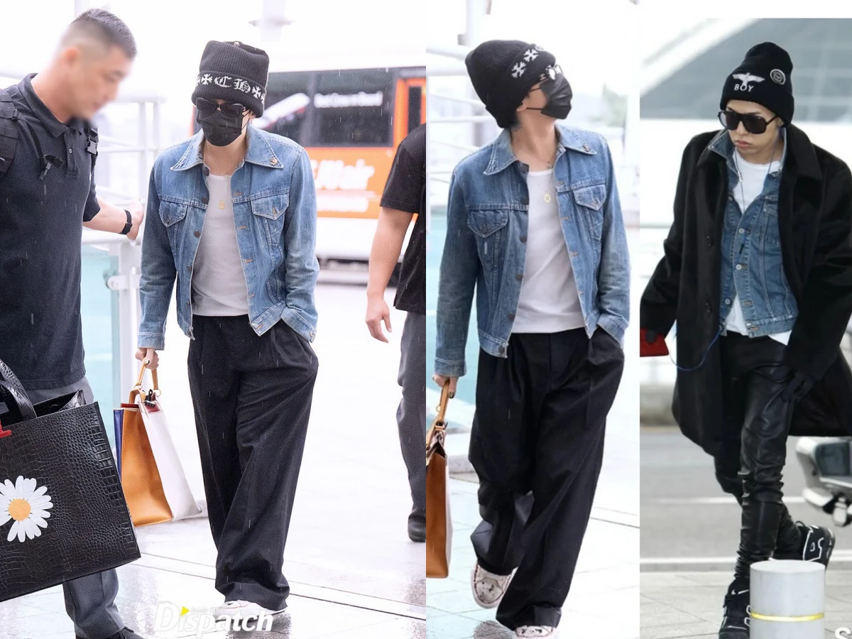 GD牛仔外套穿搭引熱議：2025 vs 2019氣場大不同，保鑣手上的小雛菊托特包也成焦點|女人我最大