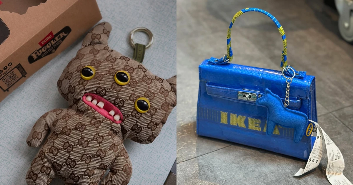 IKEA購物袋→香奈兒22包、愛馬仕包！精品改造看不膩，牙寶還有獨家GUCCI款|女人我最大