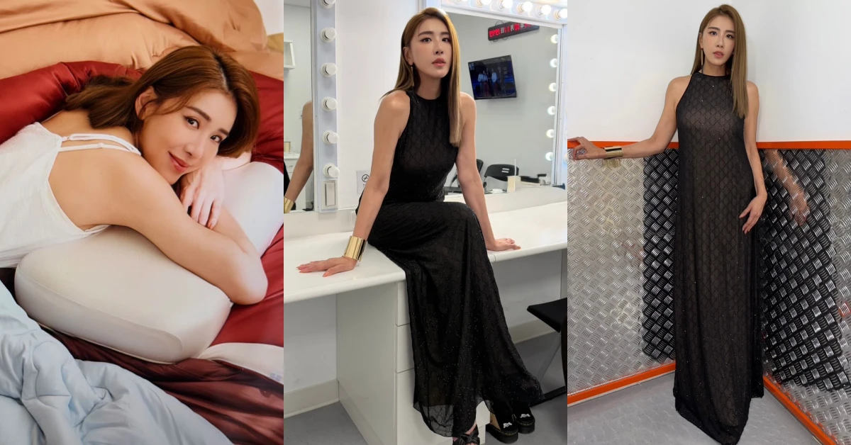 小禎「同款」薄紗黑洋裝找到了～瘦掉半個自己，美出新高度！網友讚：禎漂亮！|女人我最大