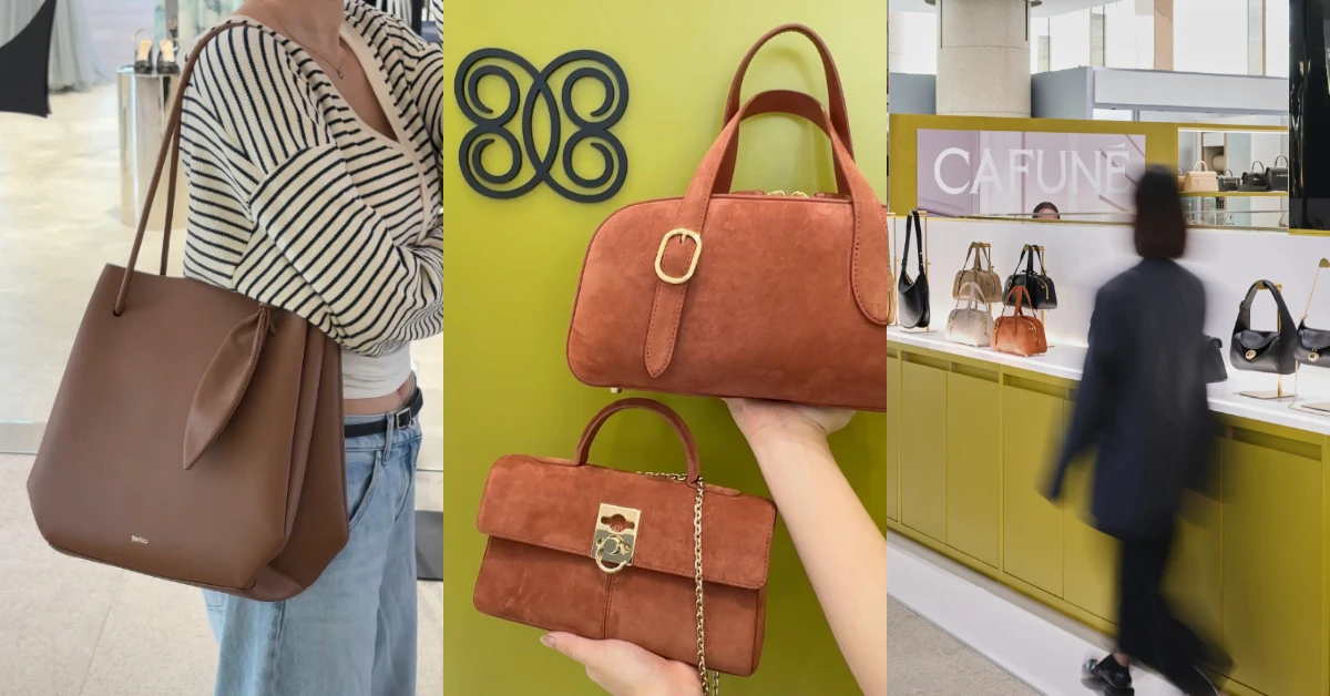 Cafuné快閃店在A13！台灣、日本、香港「最搶手包包」是它～全新2包款讓人想包色|女人我最大