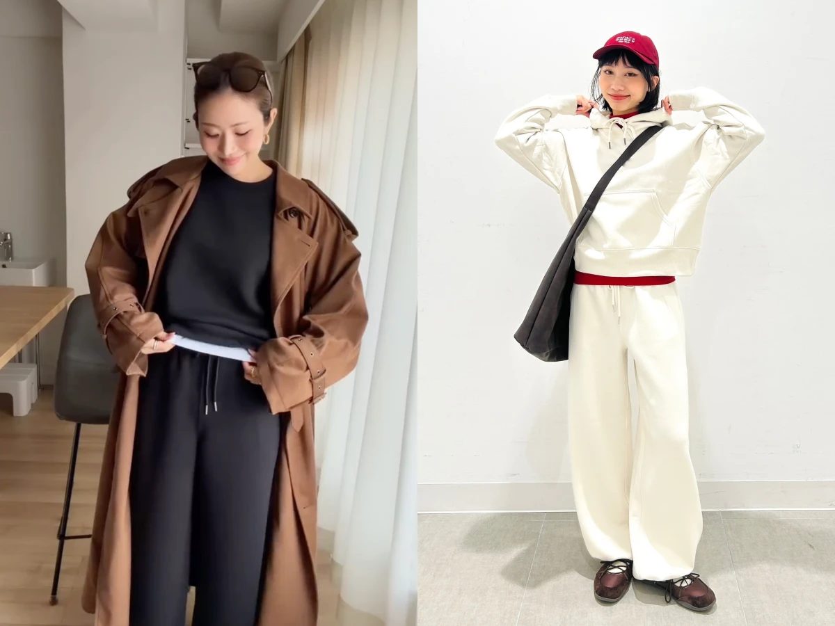 「太空棉套裝」成為日本女生新歡！比牛仔布親膚、比棉質更有型～GU新品實測|女人我最大