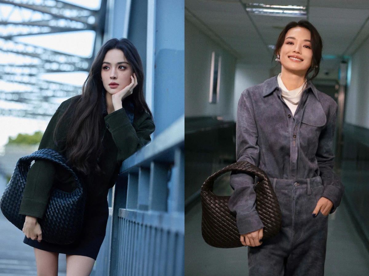 舒淇一拎就爆紅！BV Veneta 半月包到底有多美？低調氣場成鬆弛系女神私服愛包|女人我最大