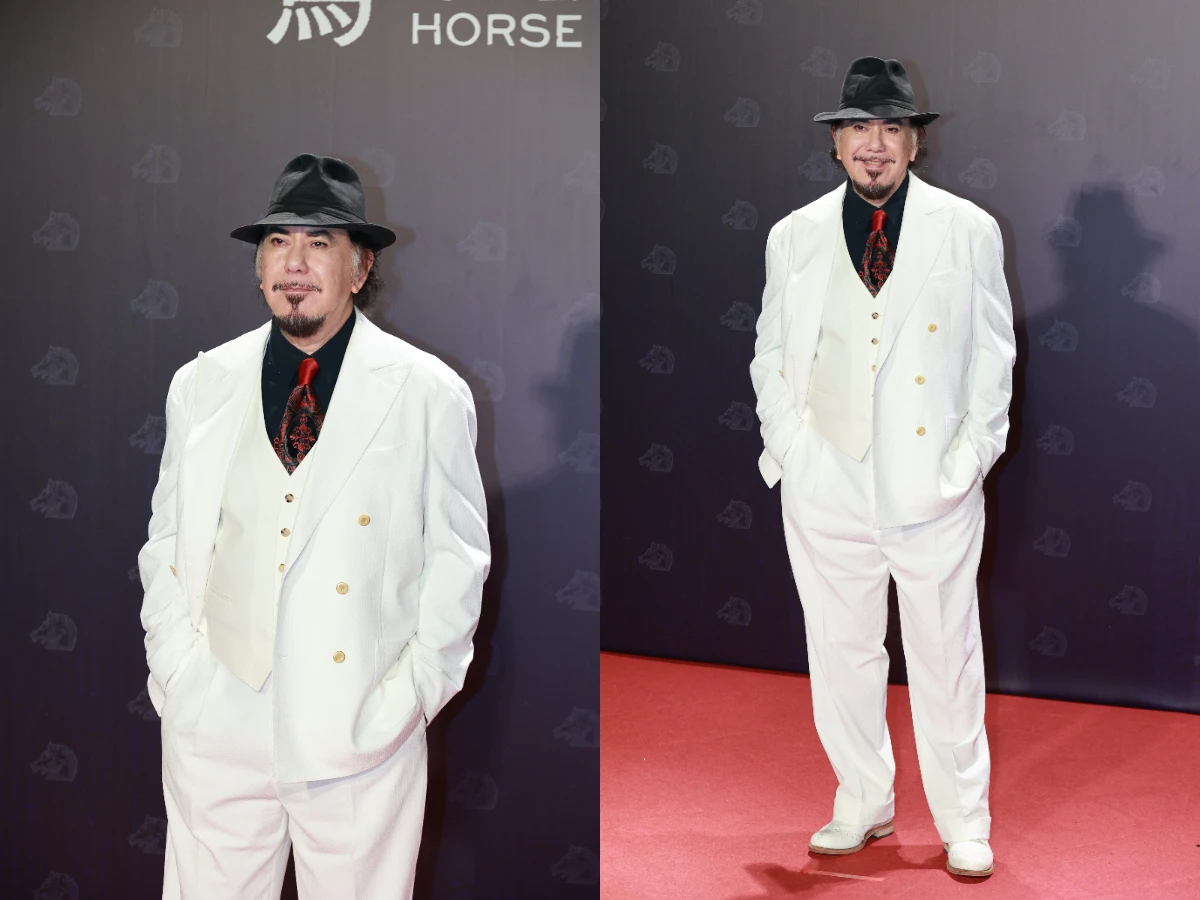 金馬62／張震不收邊西裝帥暈全網、西島秀俊全黑西裝走紅毯，劉敬透膚襯衫最吸睛|女人我最大
