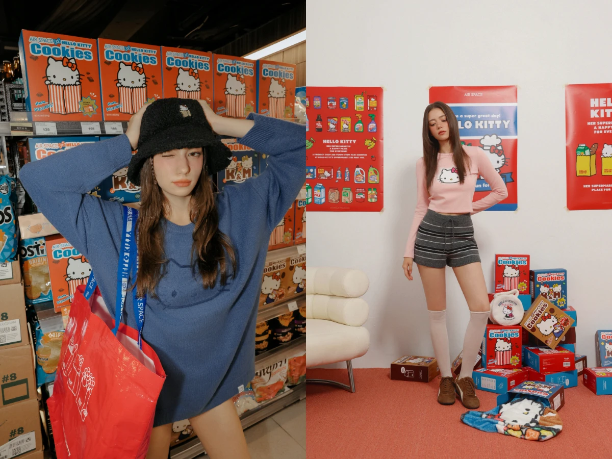 PAZZO聯名「愛心眼HELLO KITTY」超可愛！怪奇物語「全球唯一報紙拍貼機」，只在華山快閃店|女人我最大