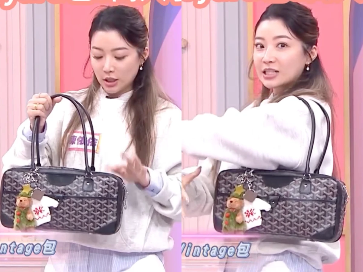 依依曬喜訊當準媽媽！日本挖寶絕版「Goyard法棍包」遮肚又耐裝，朋友求代購！|女人我最大